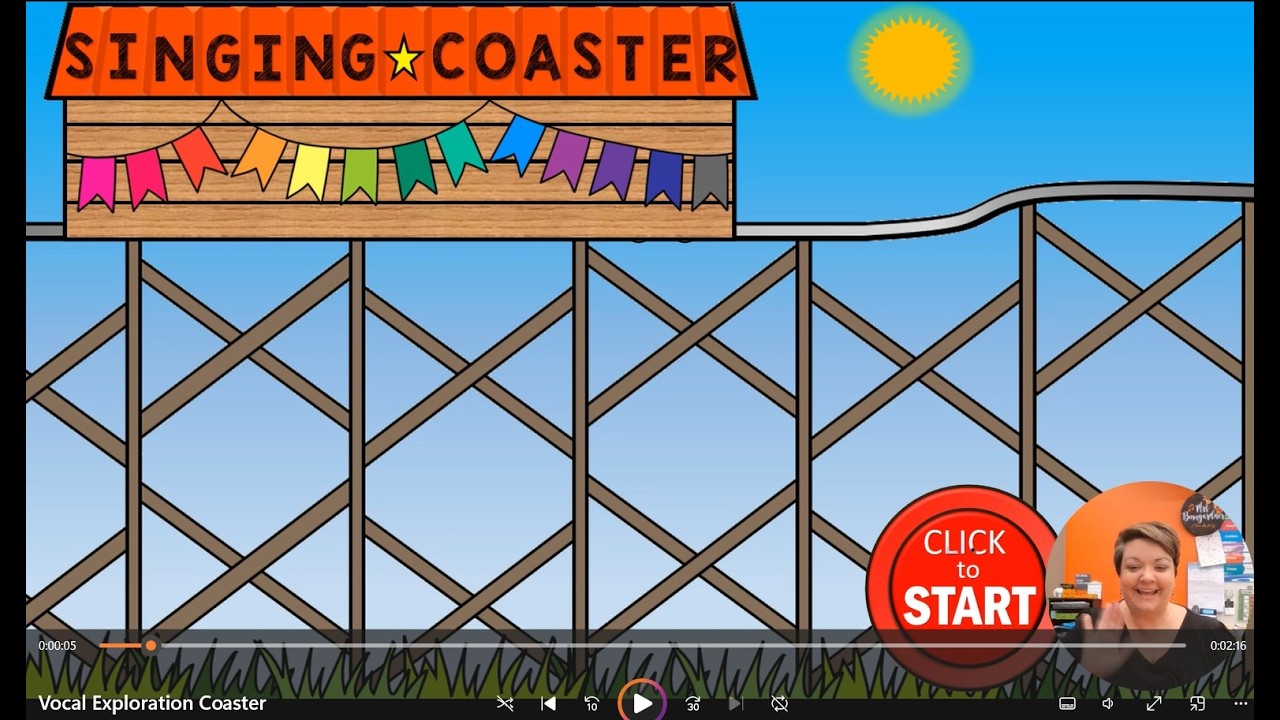 Vocal Roller Coaster Voice warm up Vocal Exploration - YouTube