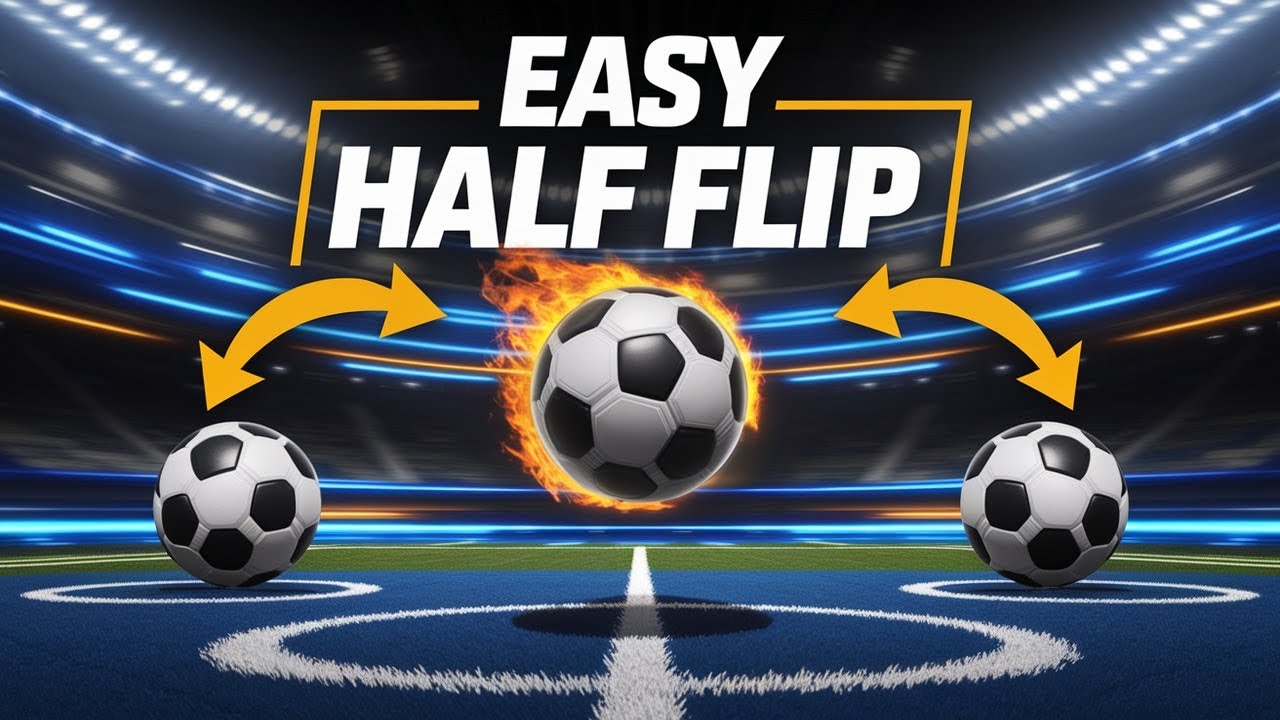 How to HALF FLIP for beginners! - YouTube