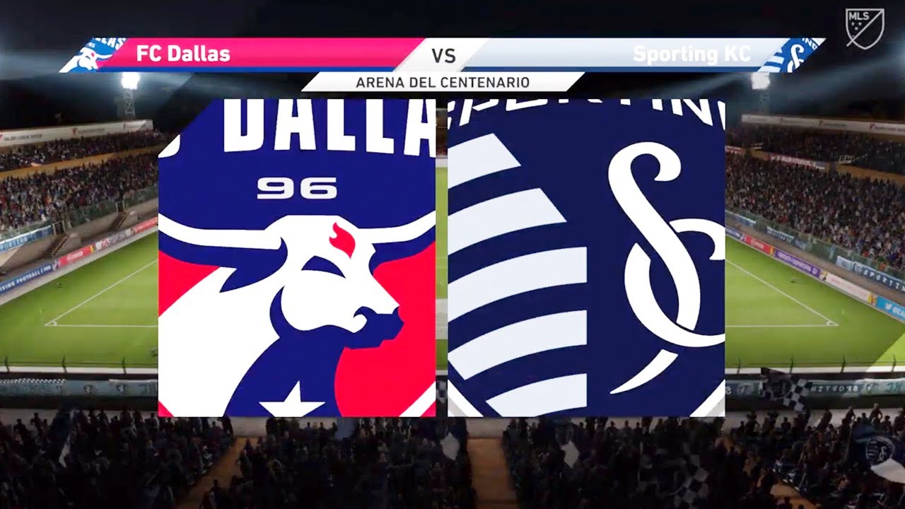 FC Dallas vs. Sporting Kansas City | FIFA 20 FULL Game Simulation - YouTube