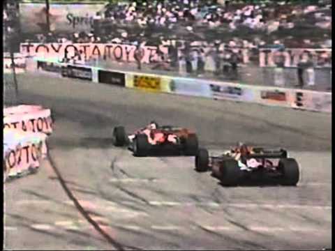 INDY LONG BEACH 1995 AL UNSER JR ULTRAPASSA PAUL TRACY - YouTube