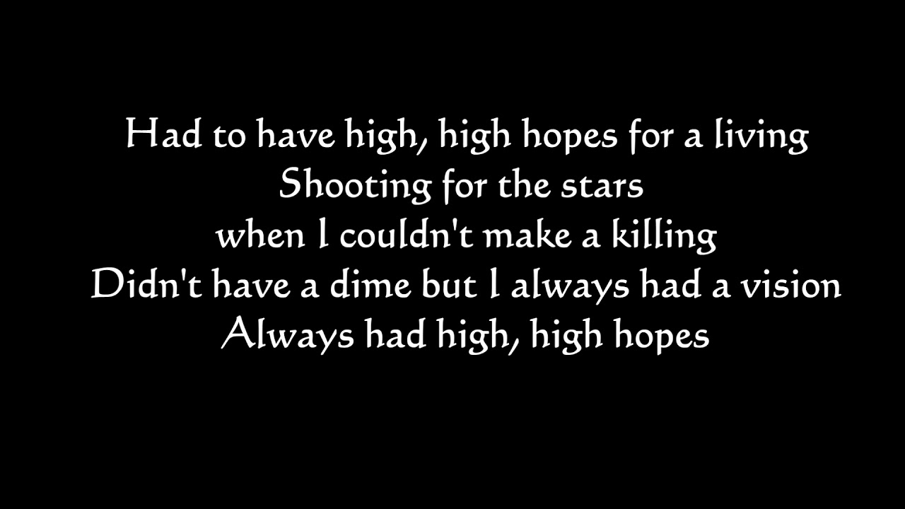 Panic At The Disco - High Hopes (Lyrics) - YouTube