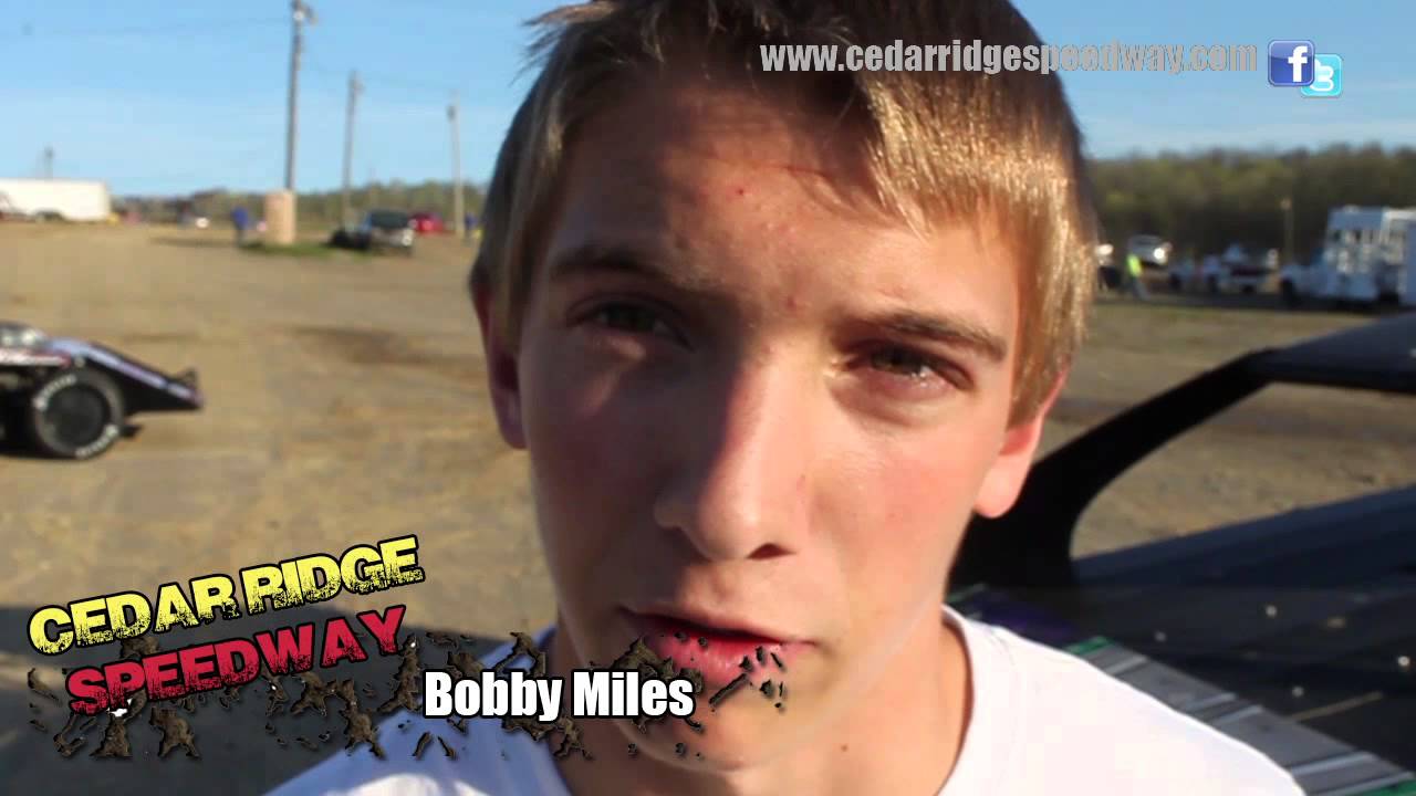 Cedar Ridge Speedway MEET THE DRIVERS: Bobby Miles - YouTube