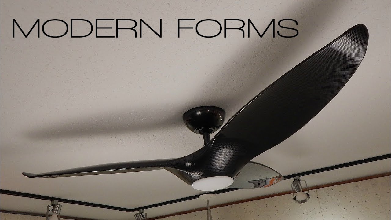Modern Forms Morpheus III Ceiling Fan - YouTube