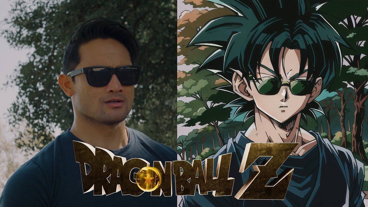 DBZ Live Action to Animation! Using AI for animation - YouTube