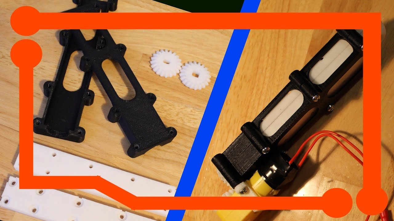 3D printed linear actuator build - YouTube