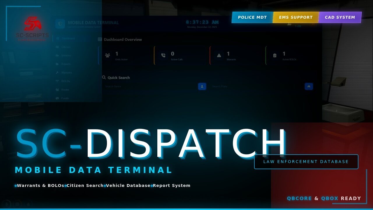 SC Scripts Dispatch - YouTube