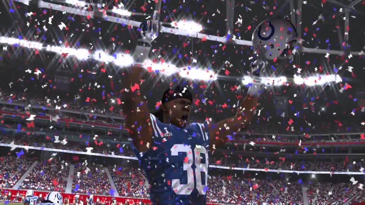 Madden NFL 15 - Indianapolis Colts Super Bowl Celebration - YouTube