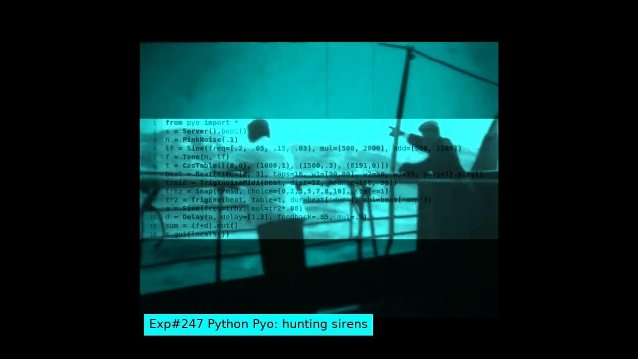Python Pyo: exp247 - YouTube