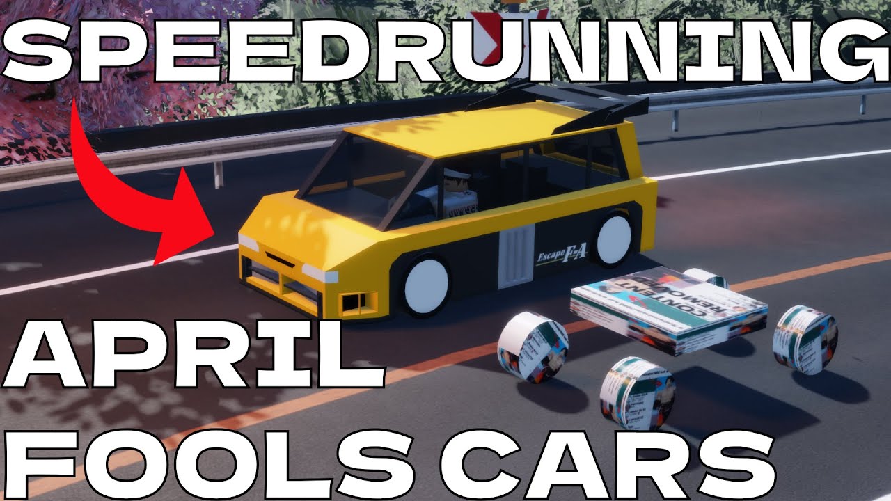 Speedrunning the April Fools Cars! (Midnight Racing: Tokyo) - YouTube