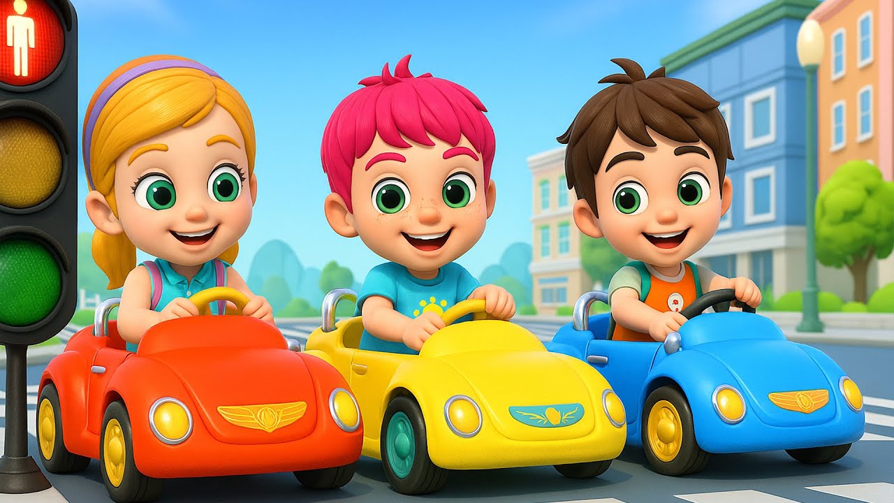 Traffic Lights Song | Funny Song For Kids | Kids Songs & Nursery Rhymes ...