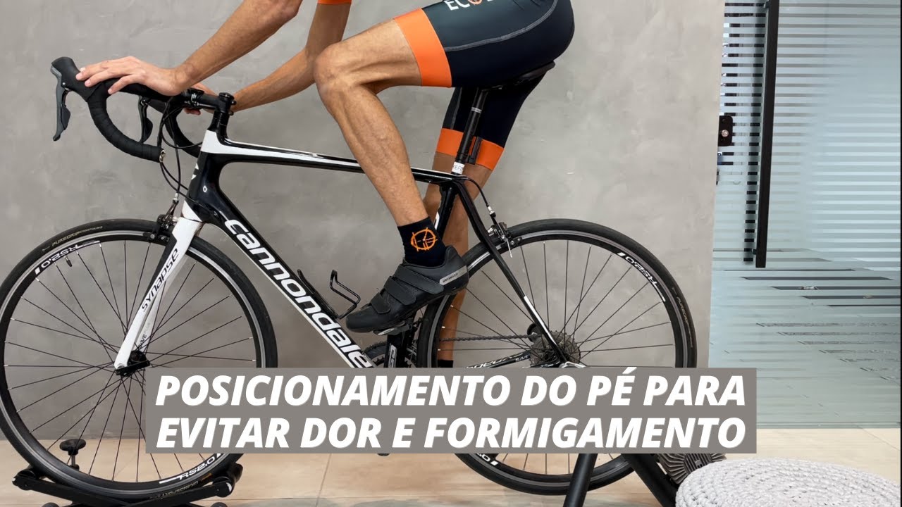 Posicionamento do pé para evitar dor e formigamento - YouTube