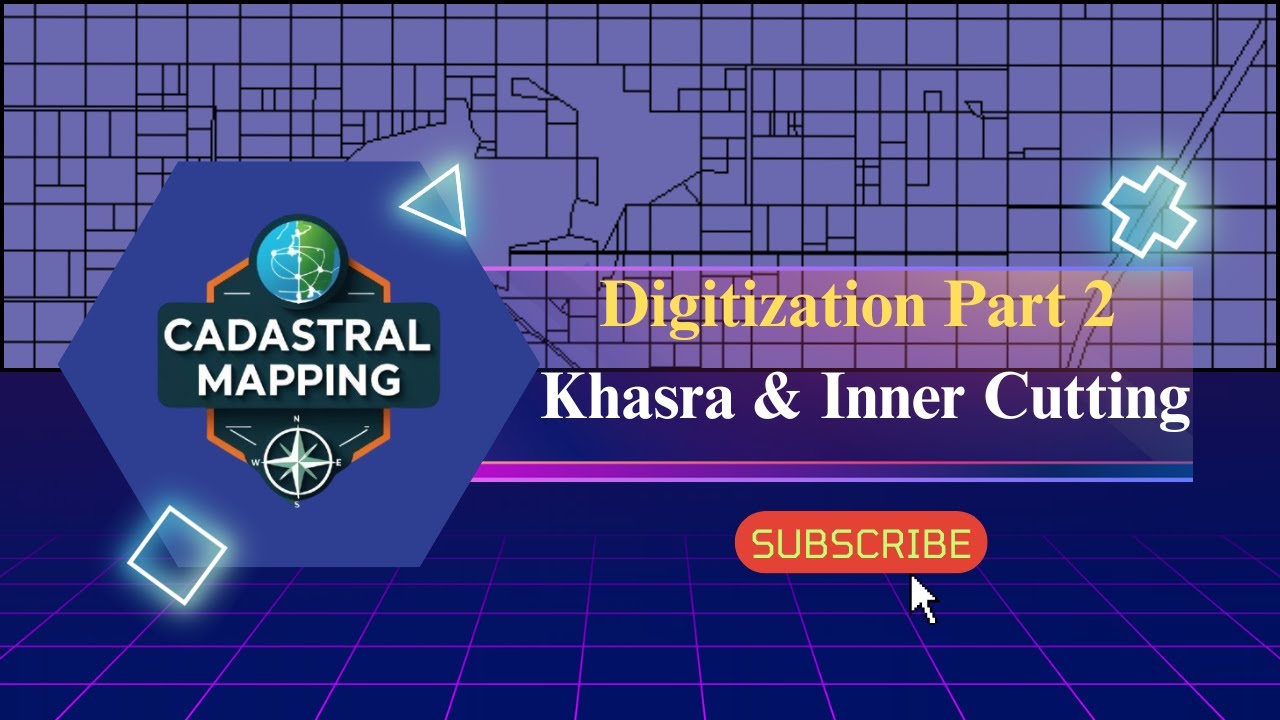 Digitization Part 2 | GIS Mapping & Khasra Boundary Digitization ...