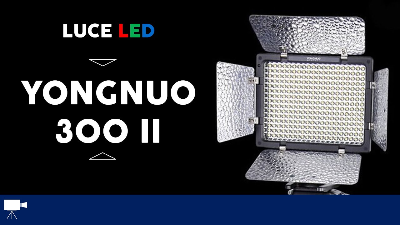 Migliore Luce LED Yongnuo 300 II // Recensione - YouTube
