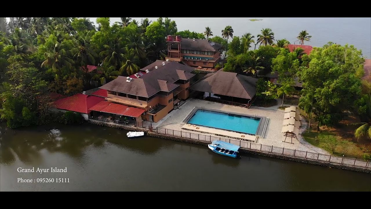 Grand Ayur Island Resort, Panavally - YouTube