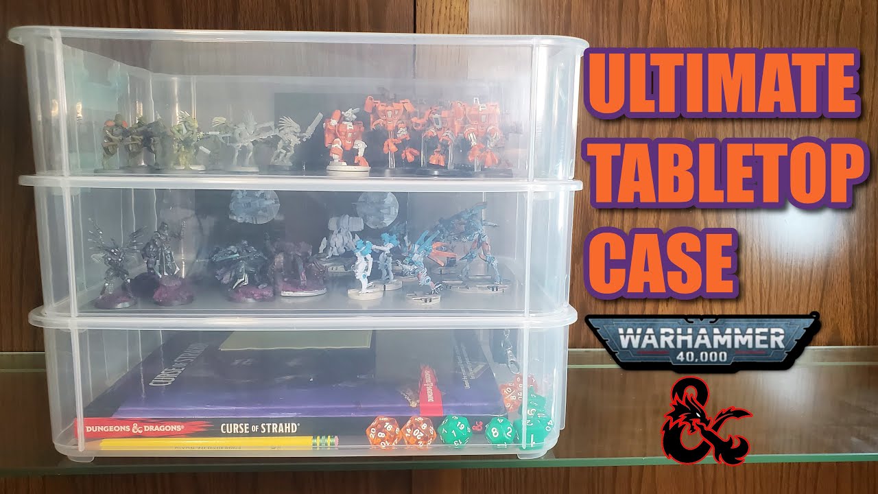 Best DIY for Storing and Transporting Warhammer and D&D Miniatures ...