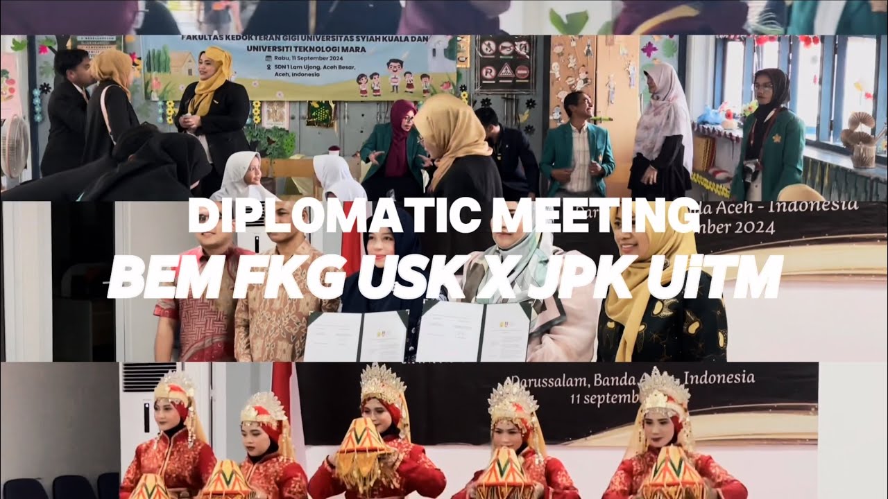 Diplomatic Meeting : BEM FKG USK X JPK UitTM - YouTube