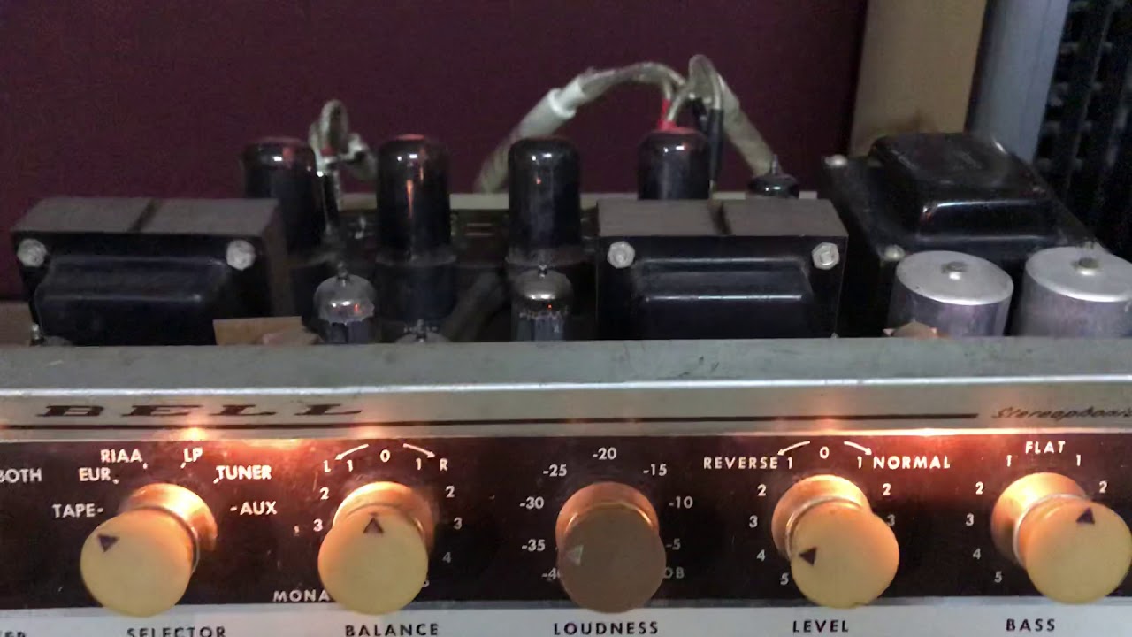 Amply đèn Bell 3030 ghép với loa Đan Mạch. - YouTube