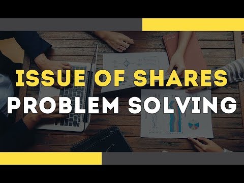 Issue of Shares Accounting - Problem Solving | Accountancy | Letstute ...