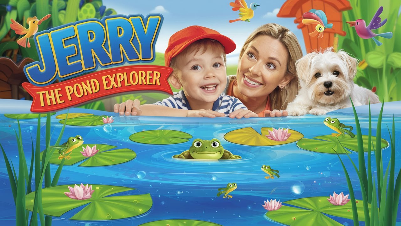 Jerry the Pond Explorer | Fun Kids Dance Song About Turtles and ...