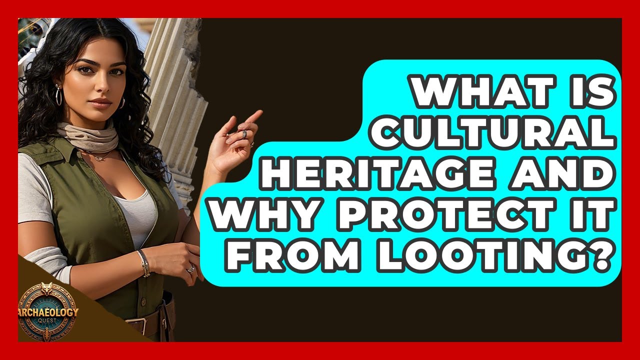 What Is Cultural Heritage And Why Protect It From Looting ...