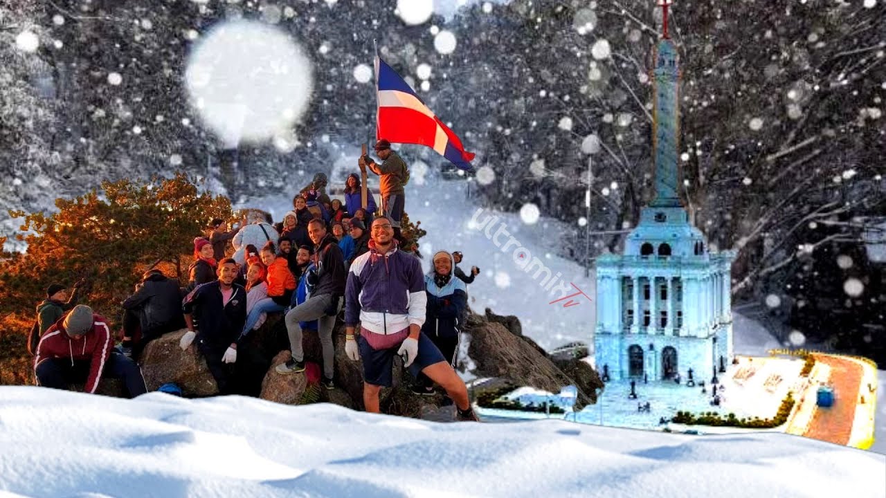 ¡NIEVE EN LA REPÚBLICA DOMINICANA! PORQUE NO CAE NIEVE? - YouTube