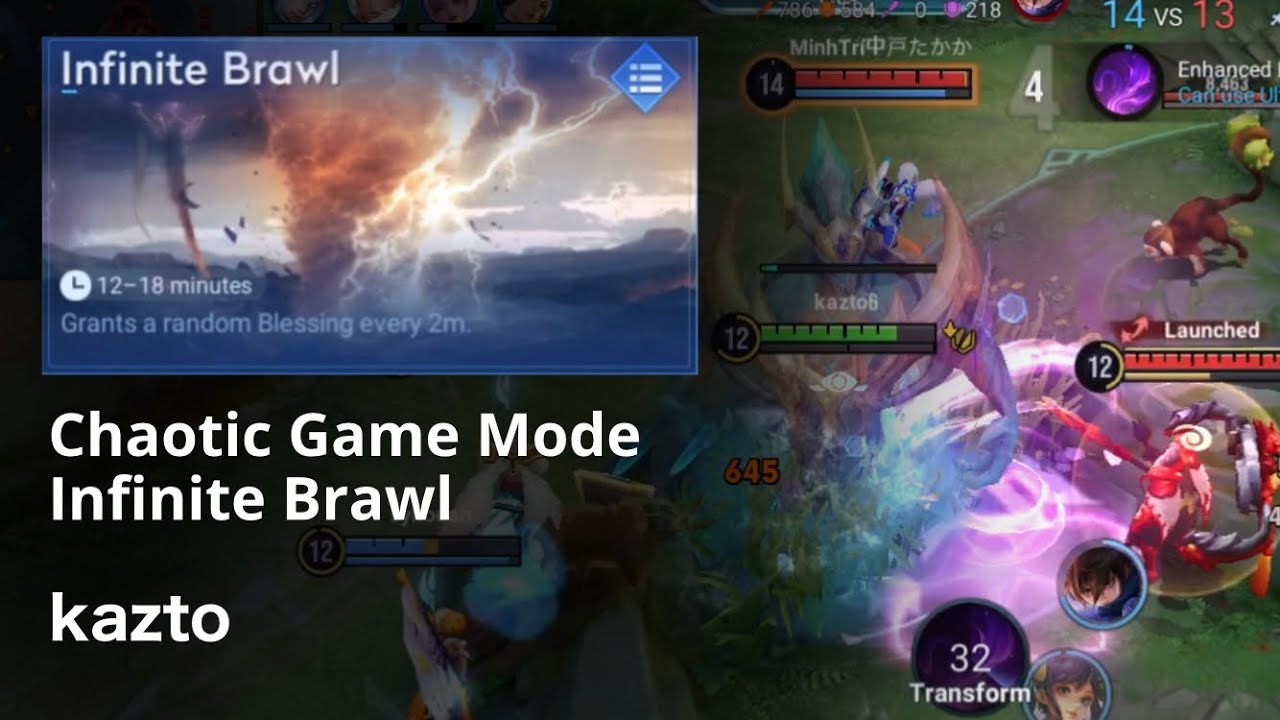 chaotic game mode! (Honor of Kings) (Infinite Brawl) - YouTube