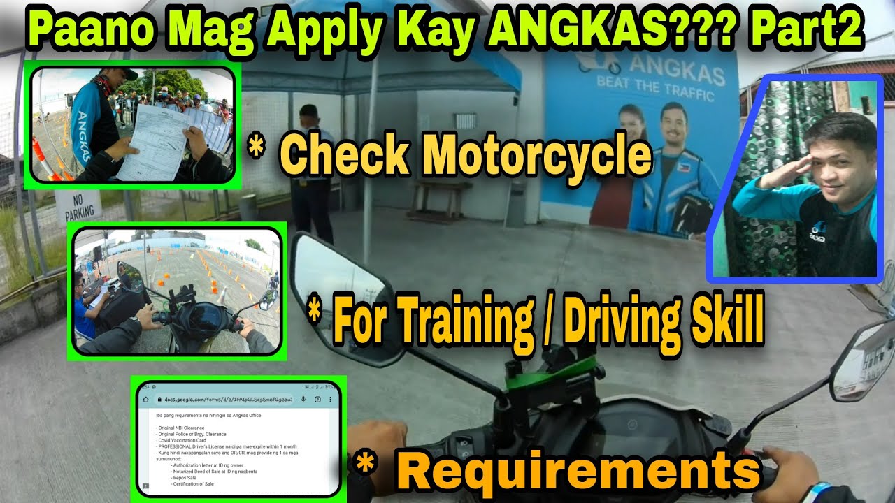 Paano maging ANGKAS biker??? 2022 | Part2: ANGKAS Rider | Migs 87 Vlogs - YouTube
