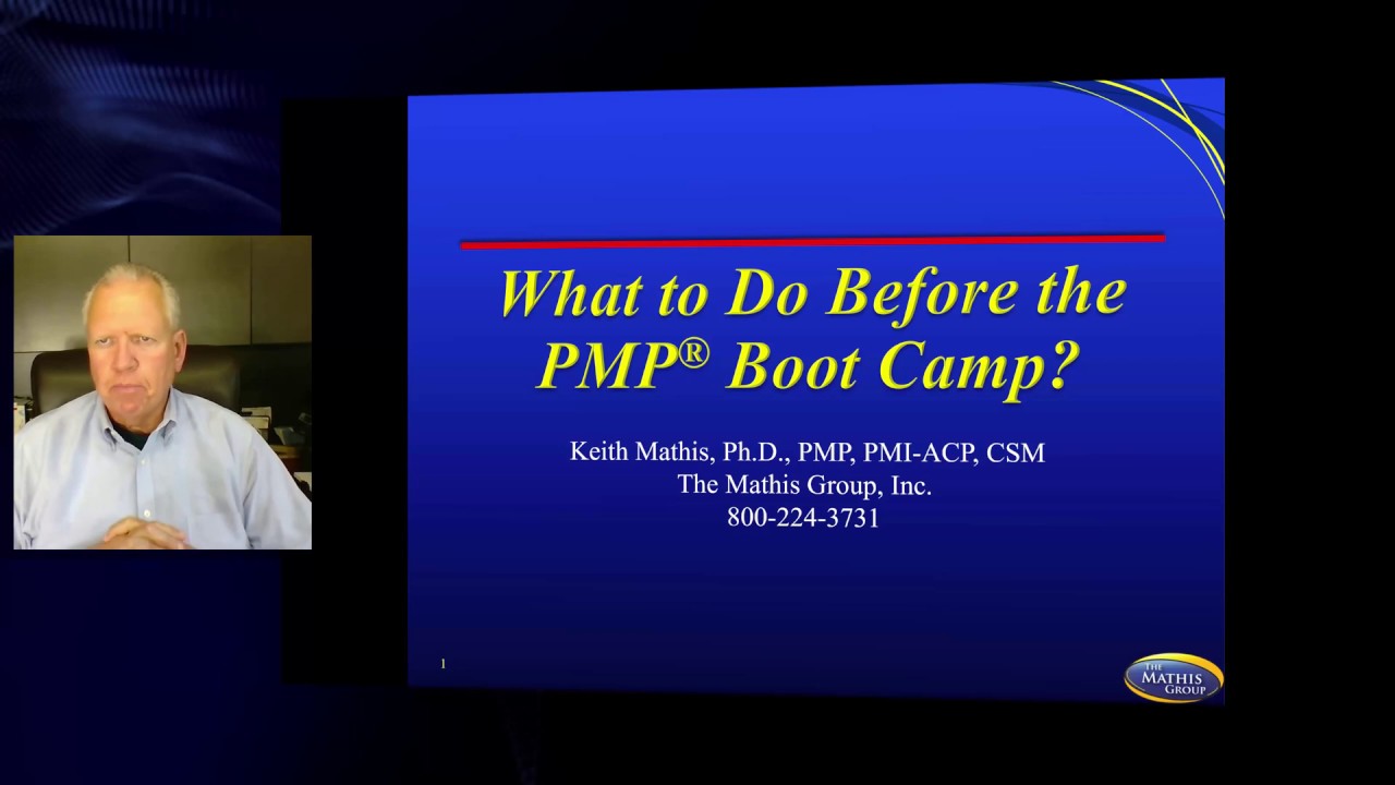 3 What to do before the PMP BootCamp - YouTube
