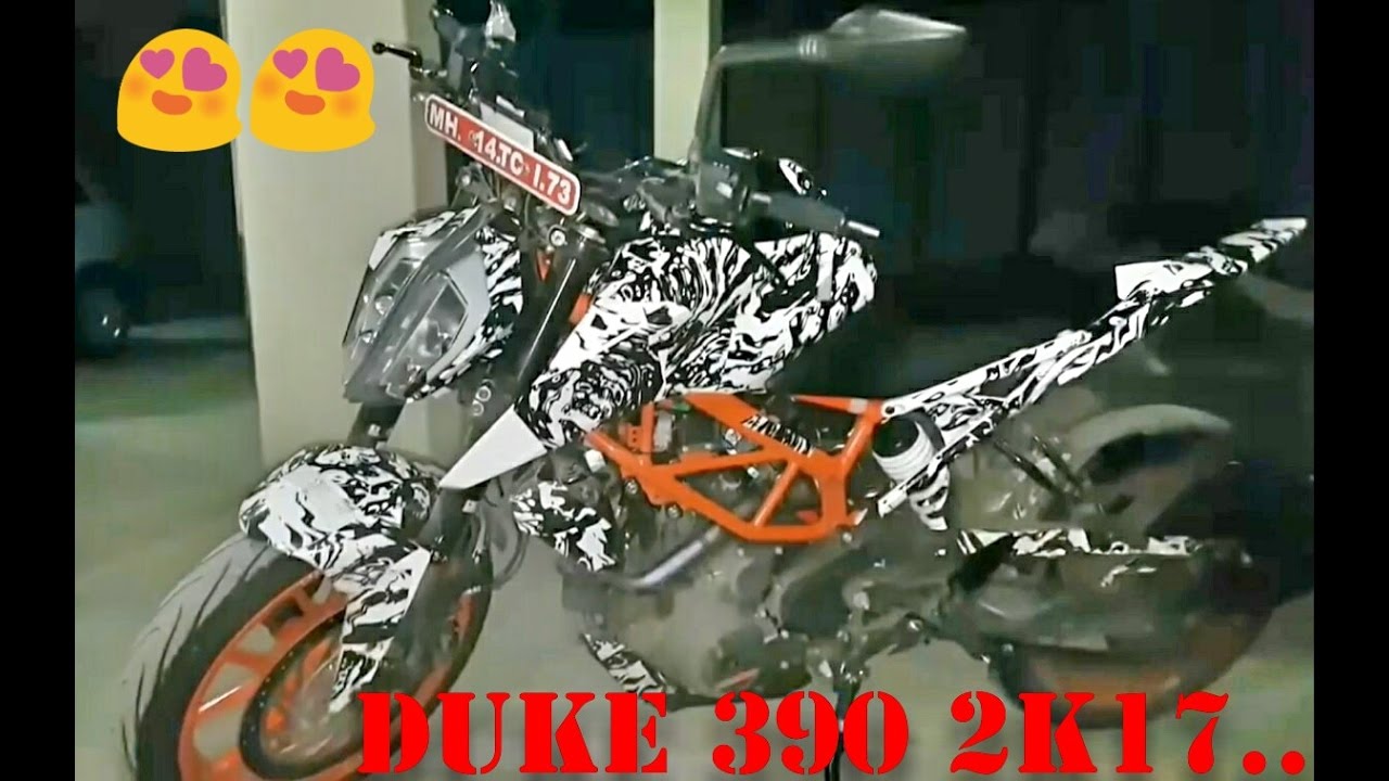 Duke 390 2017|Walk-around (in camouflage mode) - YouTube