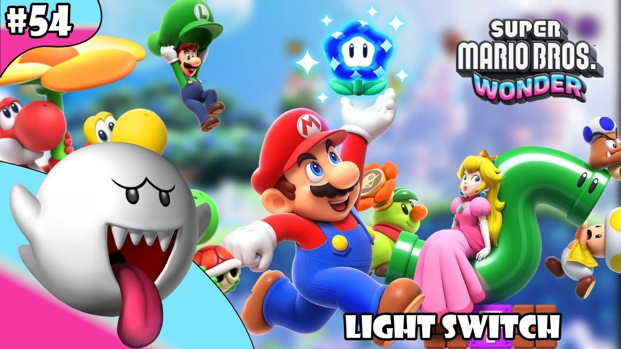 FEAR of the GHOSTS - Super Mario Bros Wonder #54 - YouTube