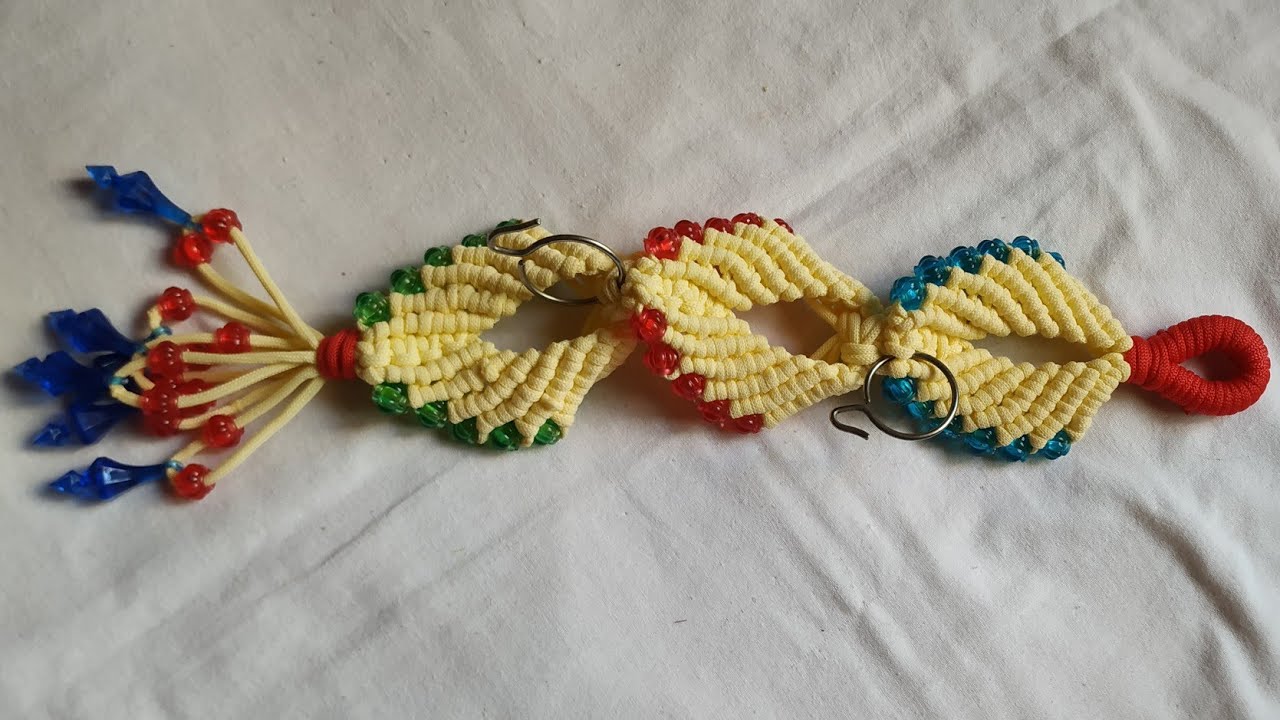 Macrame flower wall hanging easy tutorial diy. - YouTube