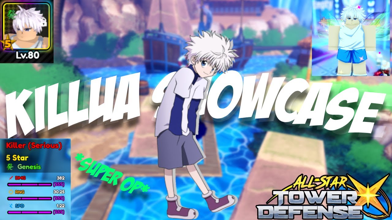 MAX ASCENDED 5 STAR KILLUA SHOWCASE! (VERY BROKEN) *META*| ASTD X - YouTube