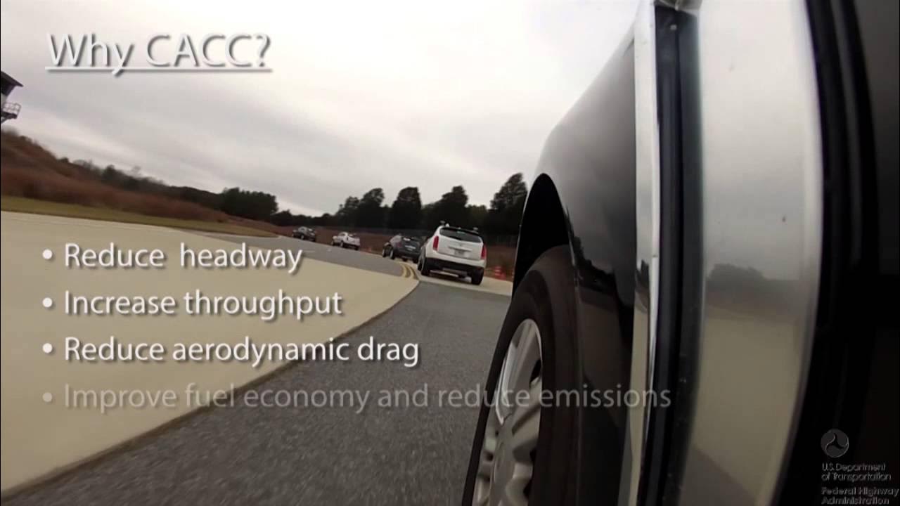 Cooperative Adaptive Cruise Control (CACC) - YouTube