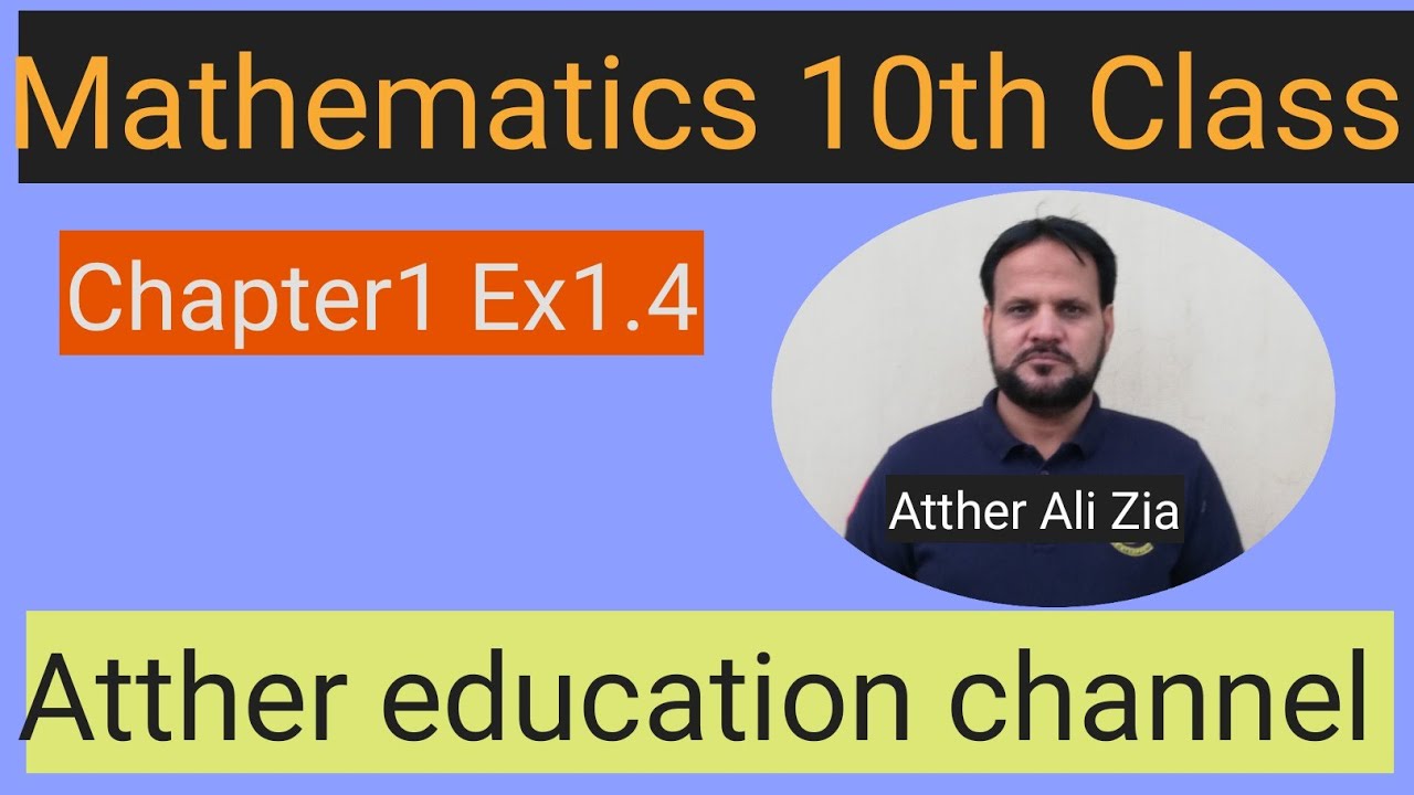 Exercise 1 4 Class 10 Maths Quadratic Equation How To Solve Radical Exercise 1 4 Class 10 Maths Quadratic Equation How To Solve Radical