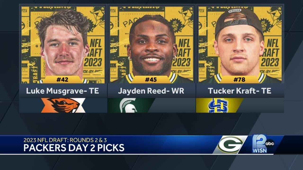 Packers Day 2 Draft Picks - YouTube