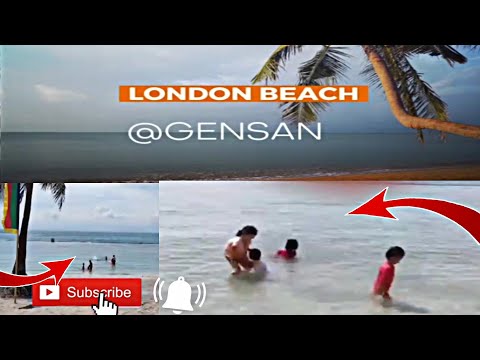 Gensan London Beach (Part2)#gensan #beach #swimming #summer # ...