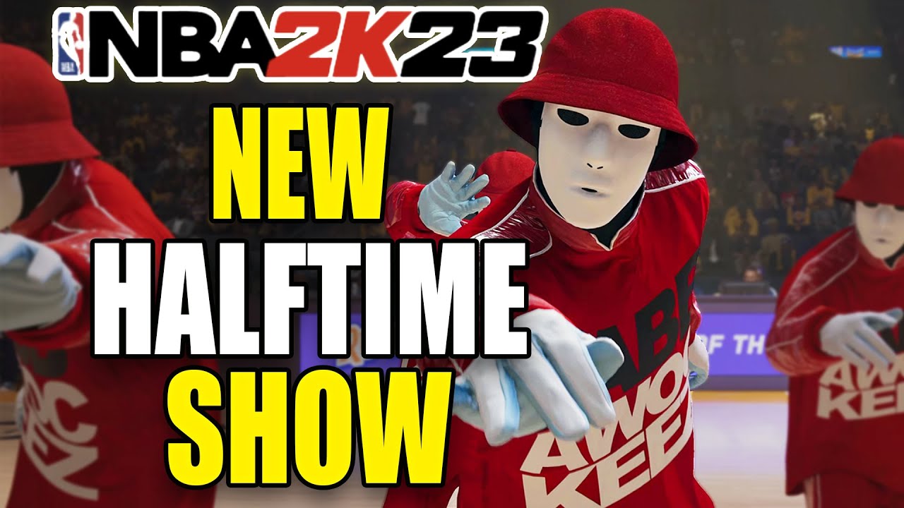 Jabbawockeez halftime shows in NBA 2K23 Next-Gen - YouTube