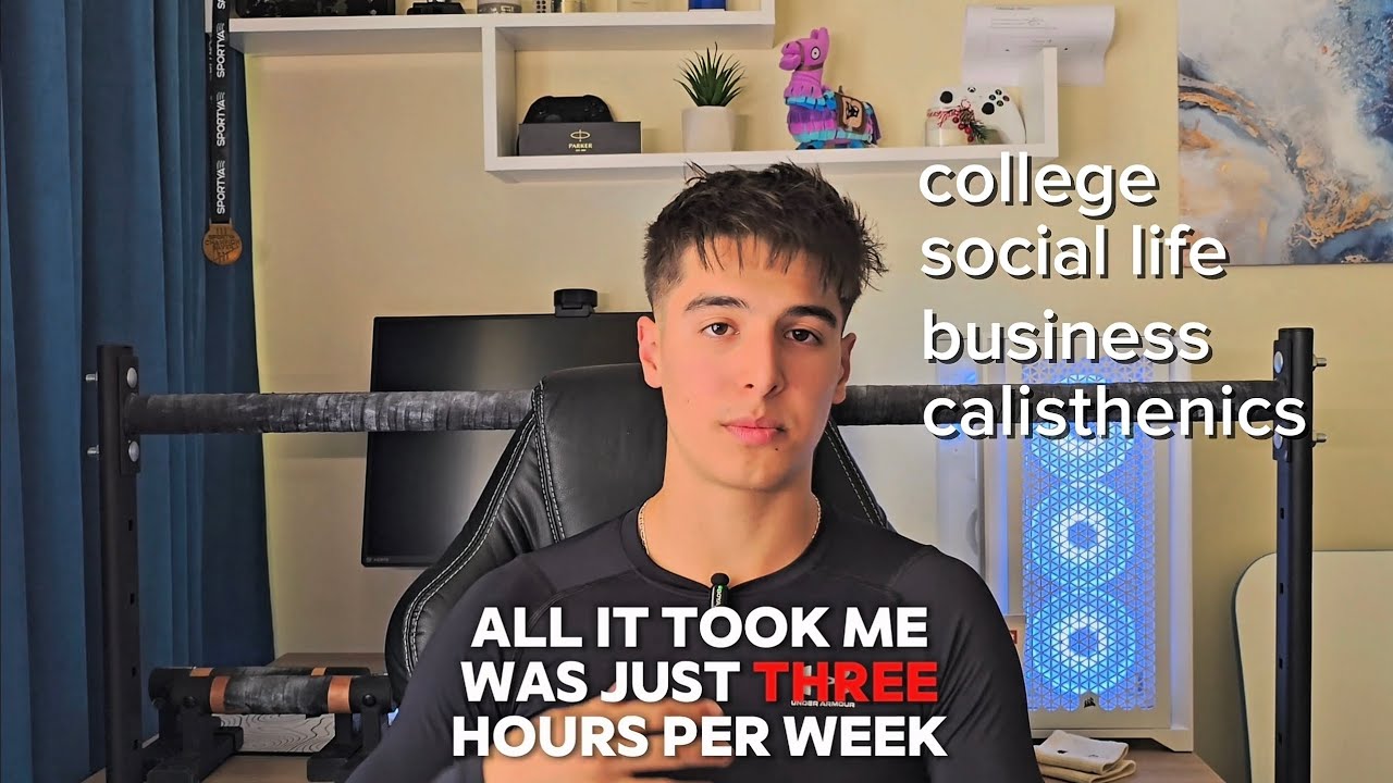 How I built my dream physique with only 3hrs/week without gym - YouTube
