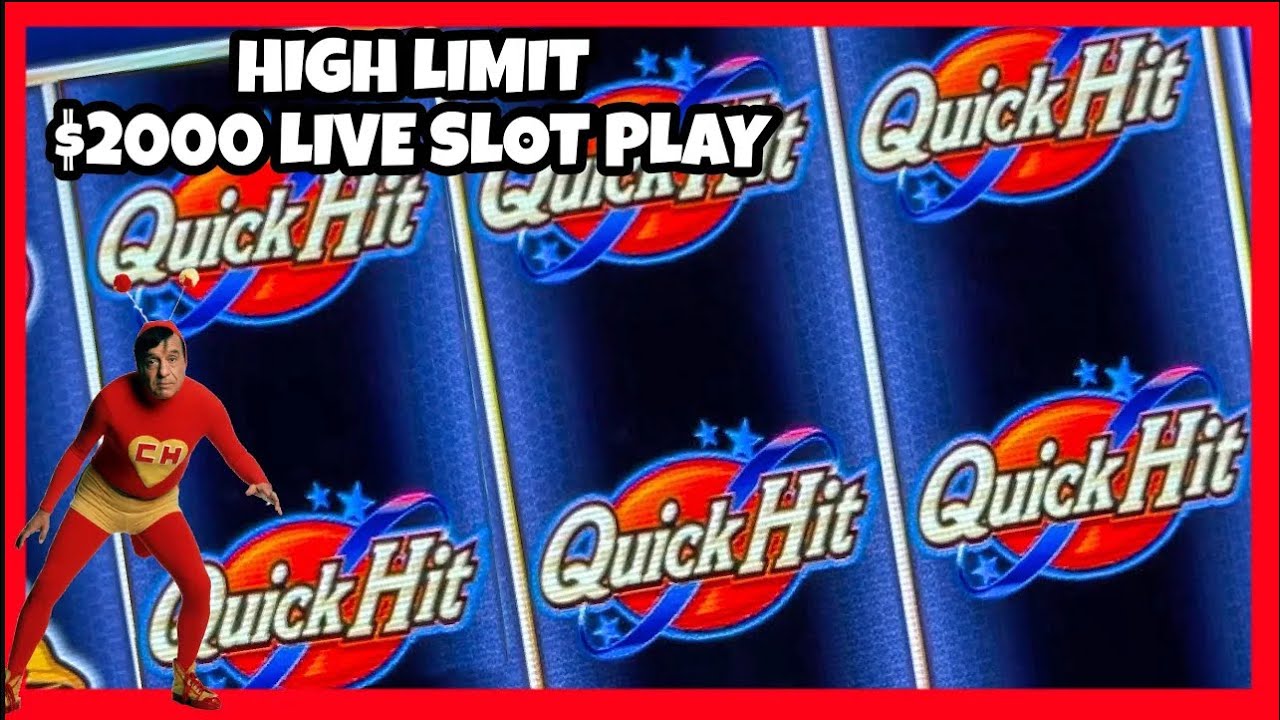 HIGH LIMIT QUICK HIT JACKPOT - YouTube