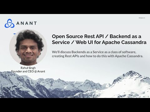 Cassandra Lunch #136: Open Source Rest API / Backend as a Service / Web UI for Apache Cassandra ...