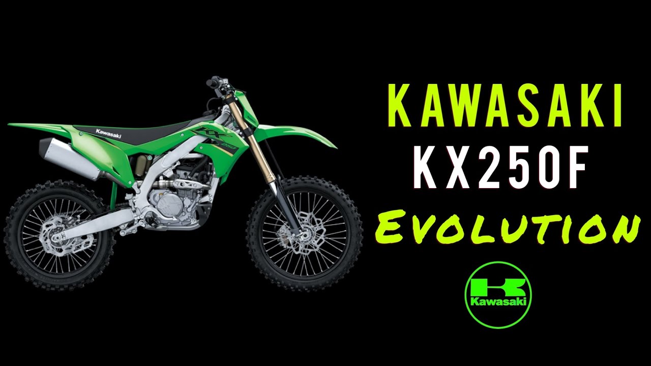 History of the Kawasaki KX250F - YouTube