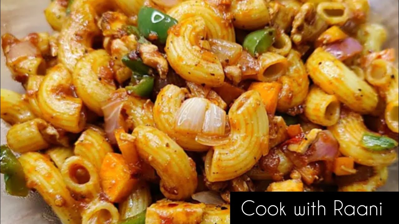 Indian Style Macroni Recipe | Easy and Delicious recipe | Macroni pasta ...