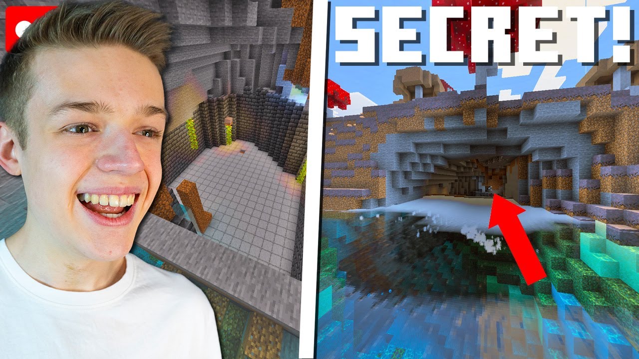 BUILDING A SECRET LAIR IN MINECRAFT! (again) - YouTube
