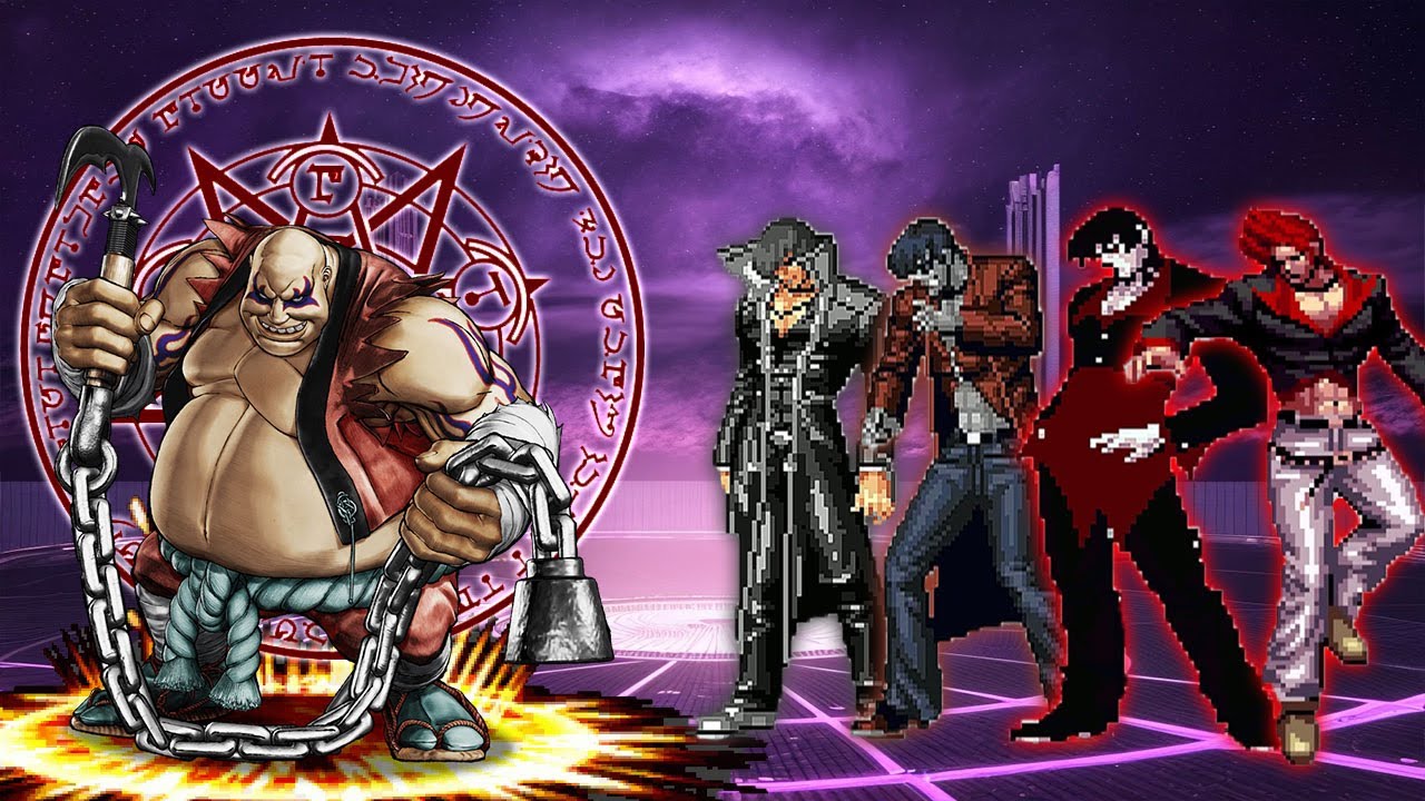 Mugen : Earthquake (Samurai Showdown) Vs Iori Yagami Team (Kof ...