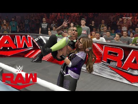 WWE 2K23 RAW NIA JAX (W/THE ROLE MODELS) VS RUBY SOHO (W/RIOT SQUAD ...