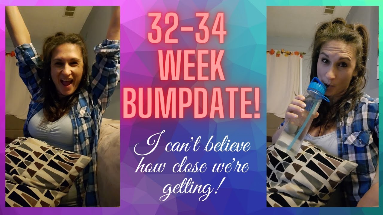 32-34 Week Bumpdate! - YouTube