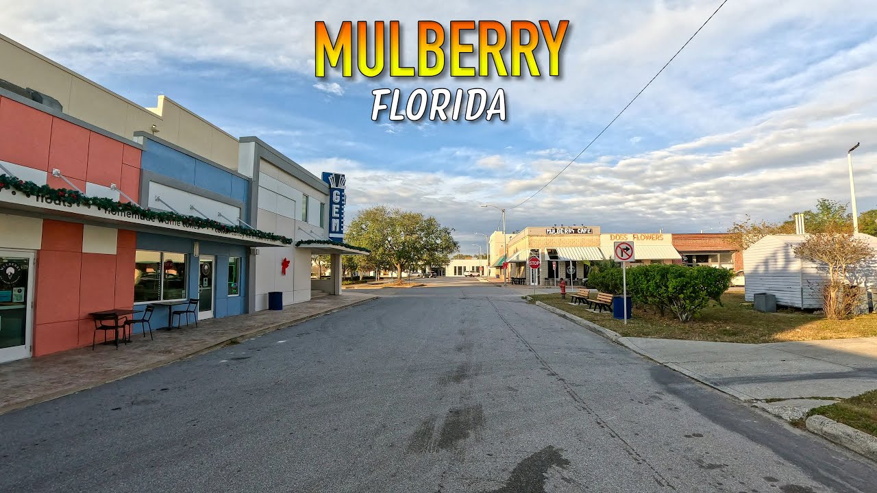 Mulberry Florida Driving Through - YouTube