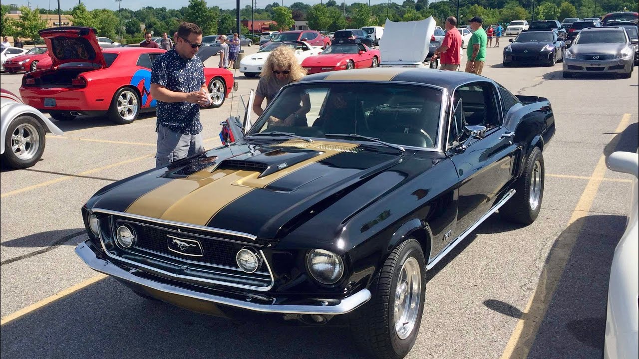 1968 Ford Mustang GT R Code 4 Speed - Garage Find Local Car - YouTube