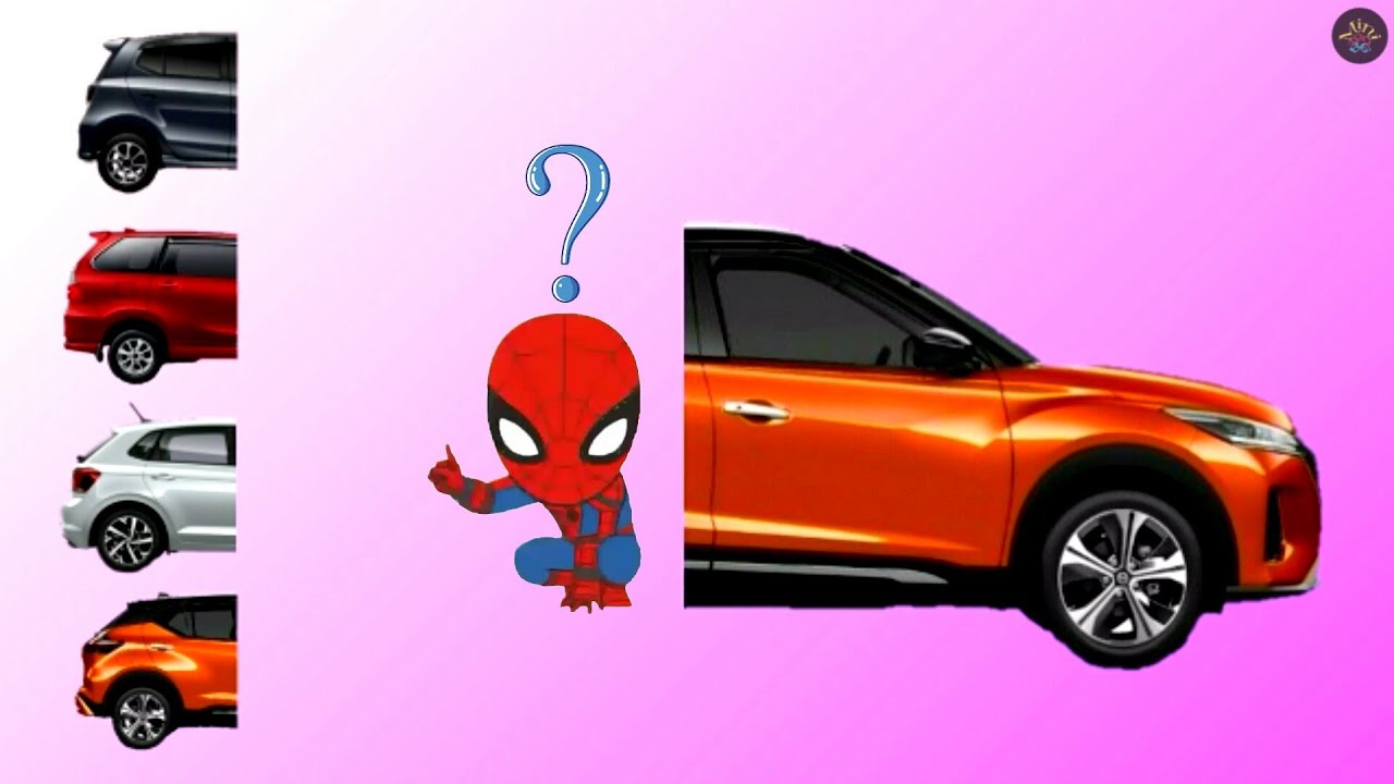Menebak Gambar Mobil | Mencocokan Kepala Mobil Dengan Benar - YouTube