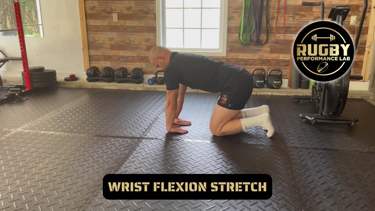 Wrist Flexion Stretch - Exercise Library #fitness - YouTube